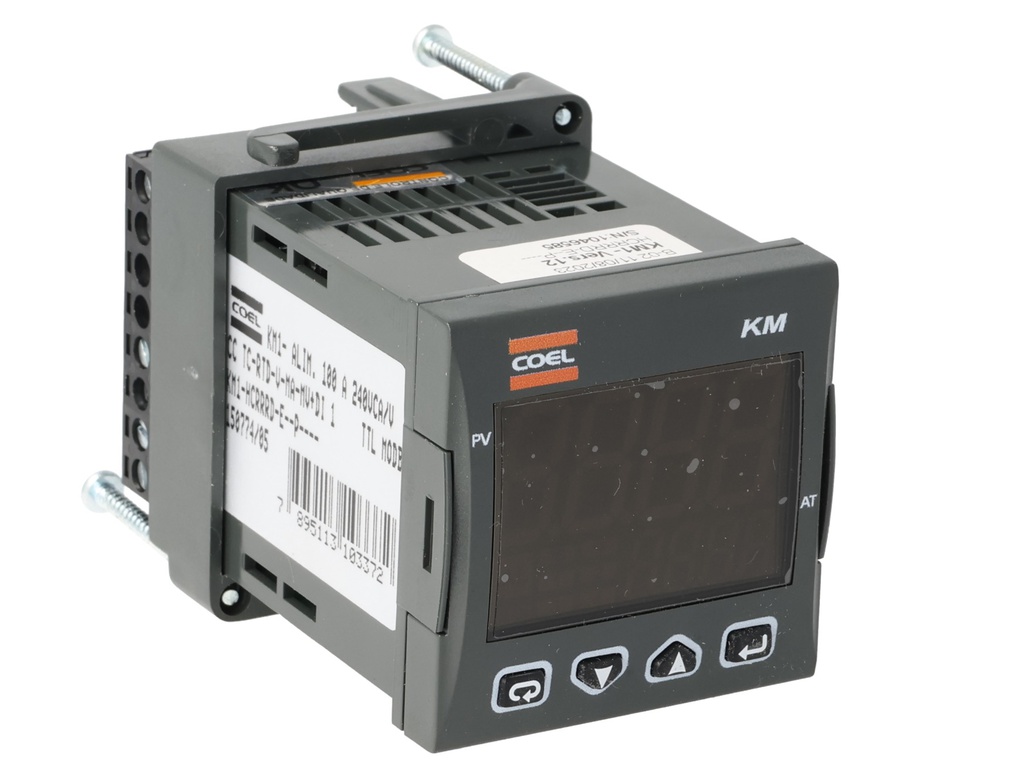KM1-HCRR-D — CONTROL DE TEMPERATURA, 2 SALIDAS A RELE, Y CONFIGURABLE A TENSION 100-240V ...